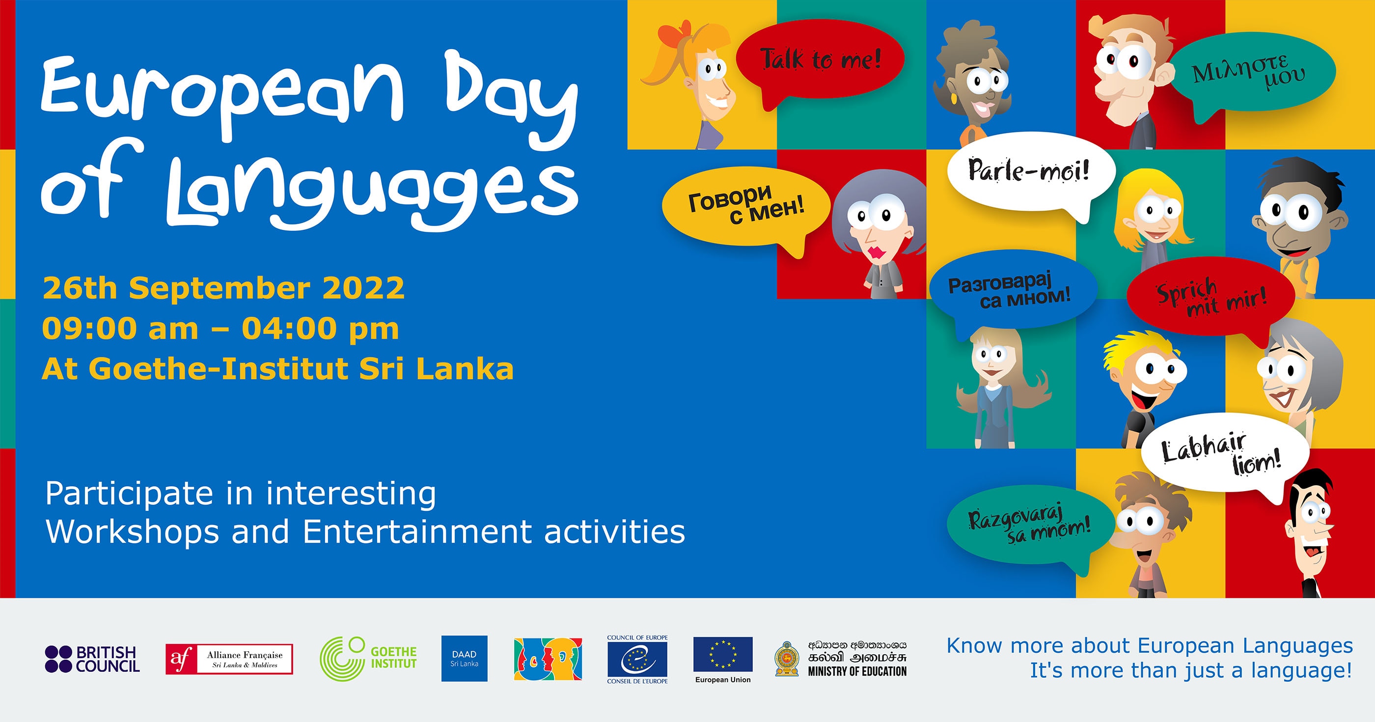 European Day of Languages | British Council Sri Lanka