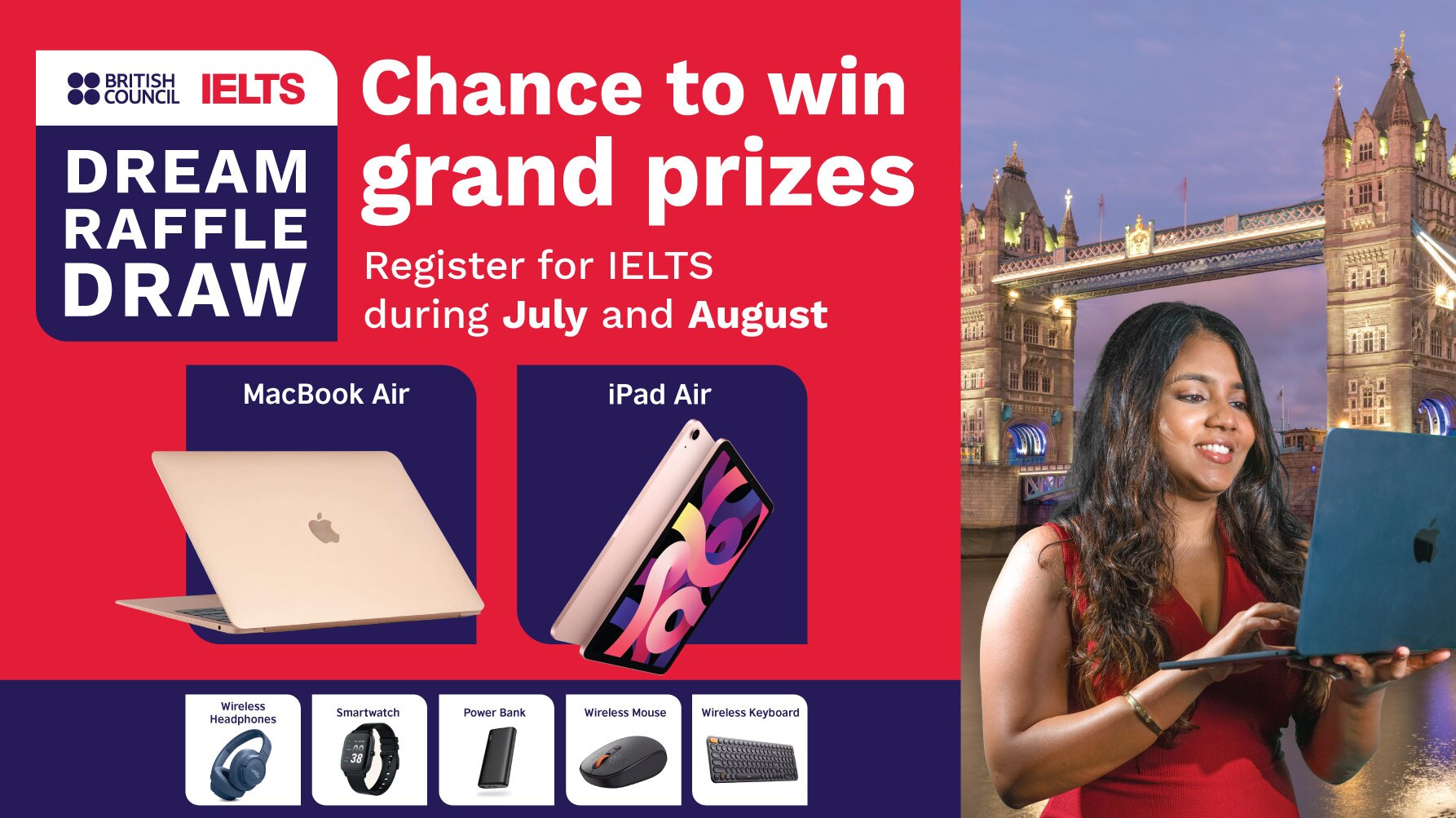 IELTS Dream Raffle Draw 2025 | British Council Sri Lanka